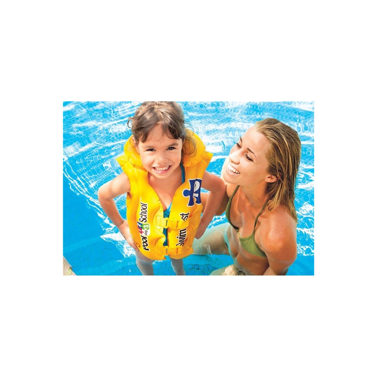 Intex Deluxe Swim Vest Pool School - 58660 Gul bestil her nu ...