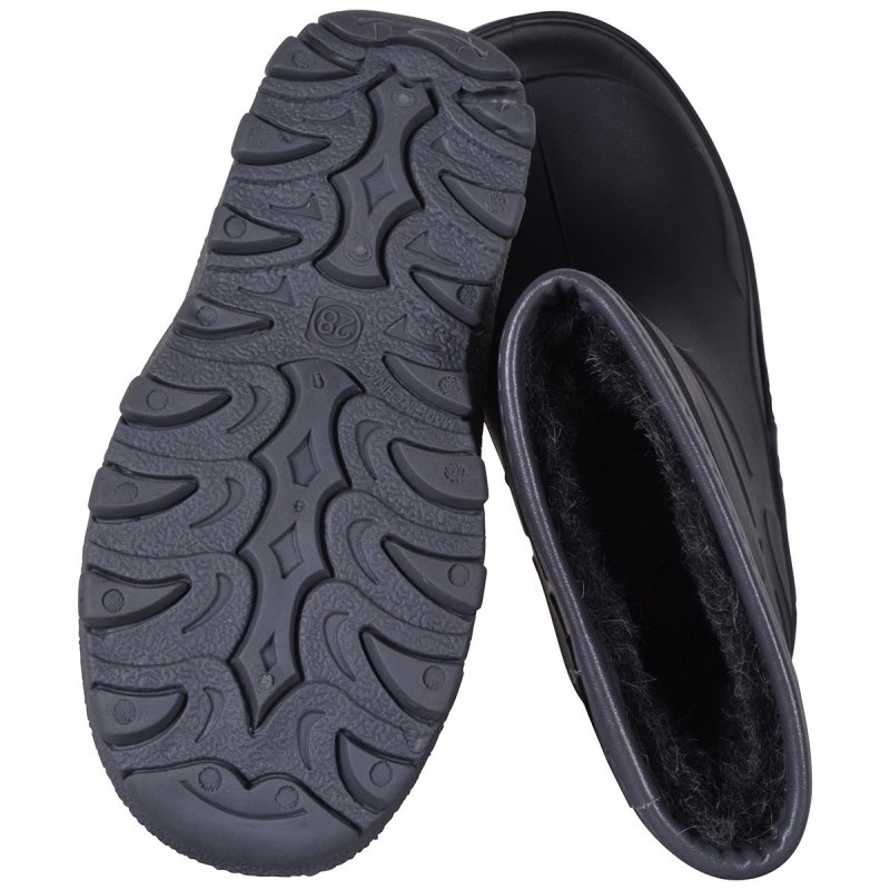 Mikk-Line Termo støvle - BLACK Sort Sender til kl. 20.00 | Heaven4kids.dk