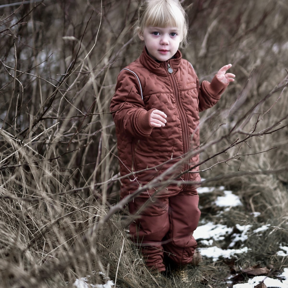 Mikk-Line Termo Jakke - Maroon Køb Her | Heaven4kids.dk