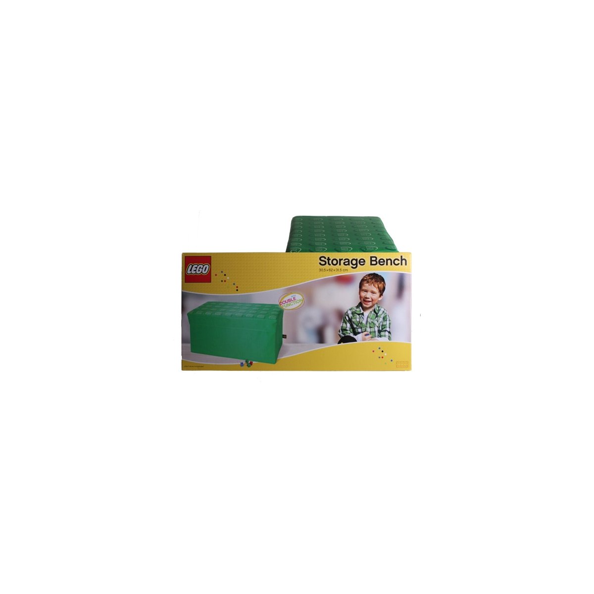 LEGO Opbevaringsbænk i Grøn - Altid en Go Pris Ved Heaven4kids.dk